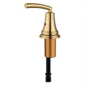 RKF Faucet- Replacement Lever Handles with Valve Faucet Accessory Faucet Parts Faucet Kit Brushed Gold B023