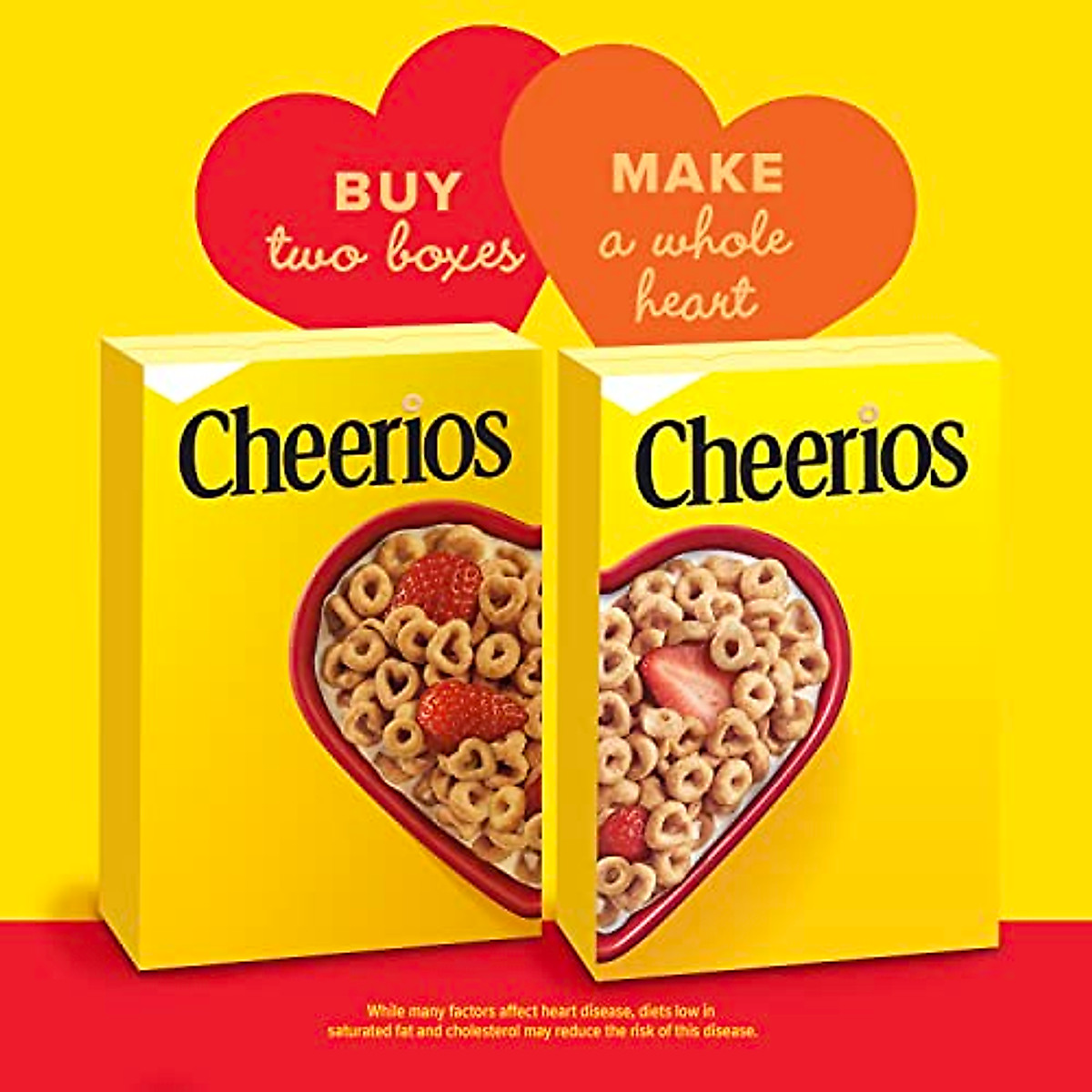 Cheerios Heart Healthy Cereal, Gluten Free Cereal with Whole Grain Oats, Family Size, 18 OZ