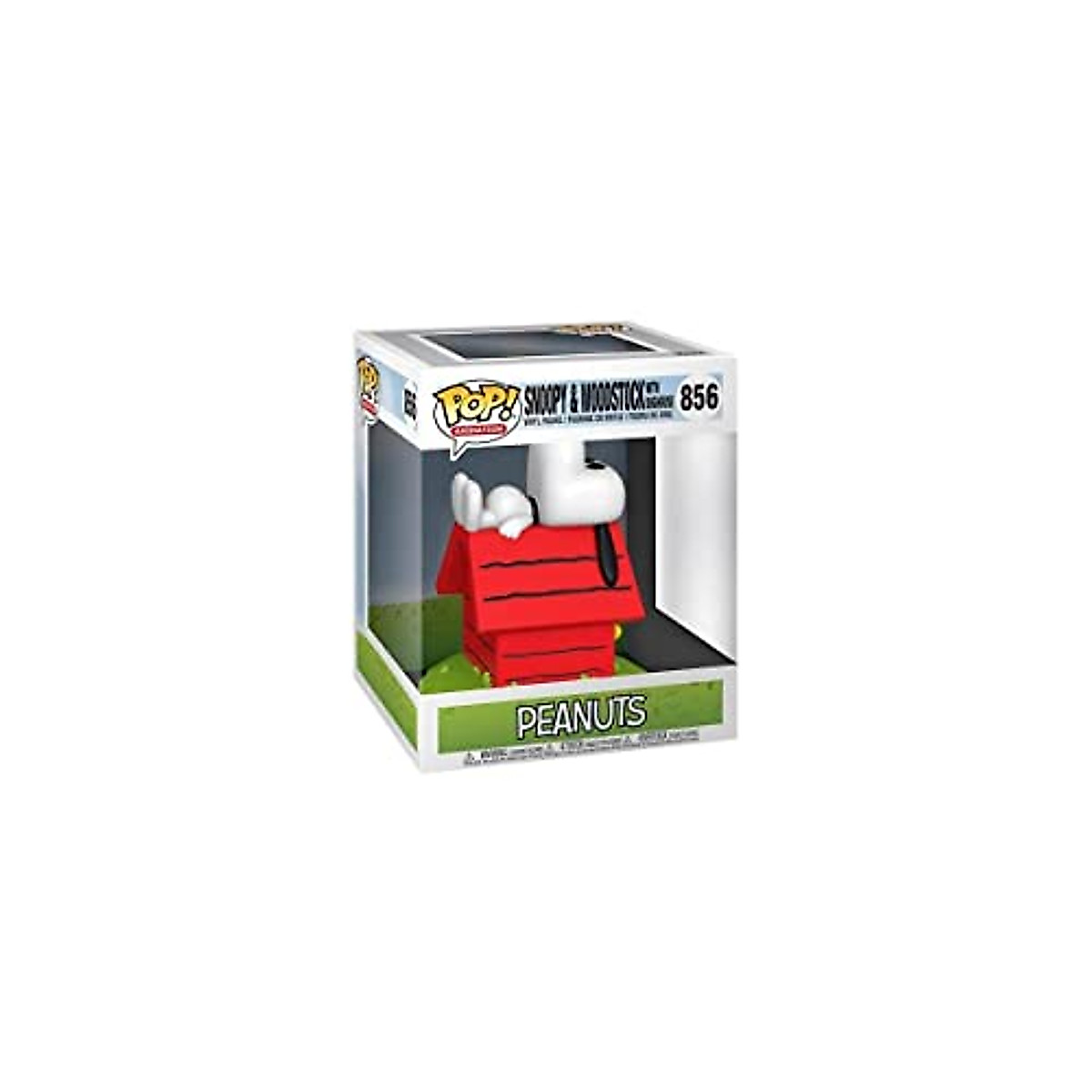 Funko Pop! Deluxe: Peanuts - Snoopy on Doghouse , Red