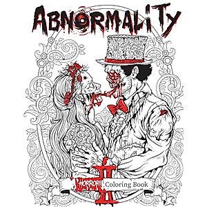 Abnormality 2: Haunting Visions | Horror Coloring Book for Adults | An Extra Terrifying Collection of Creepy, Spine-Chilling & Gorgeous Illustrations ... (Abnormality : Horror Coloring Books Series)