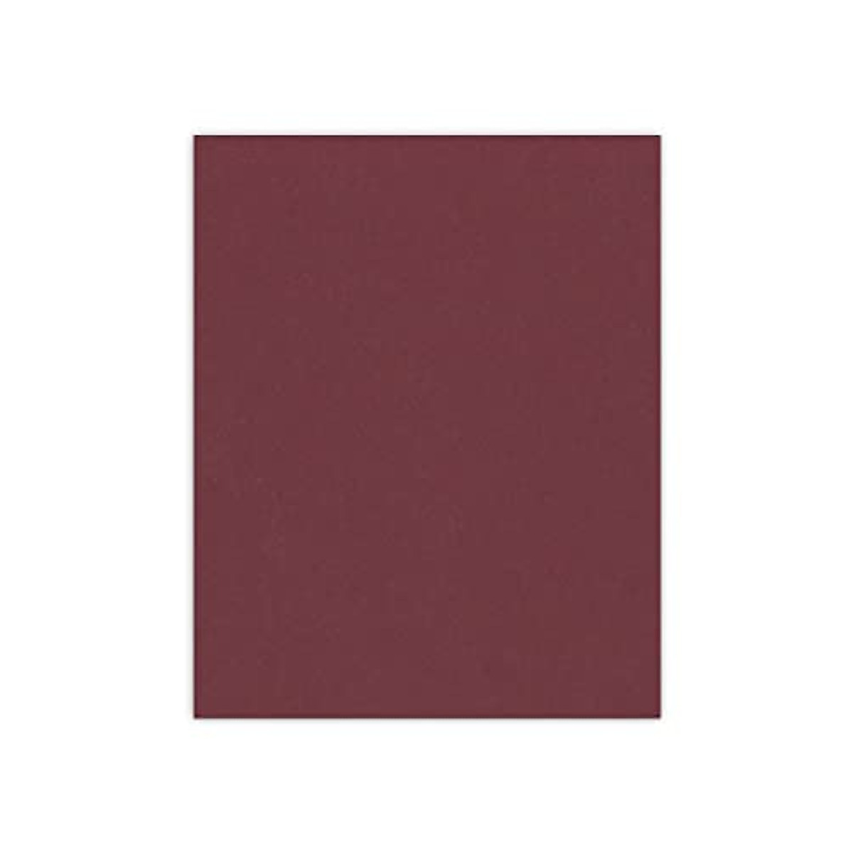 CountryArtHouse Maroon Acid Free 11x14 Backing Board - Uncut Photo Mat Board - 1 Sheet