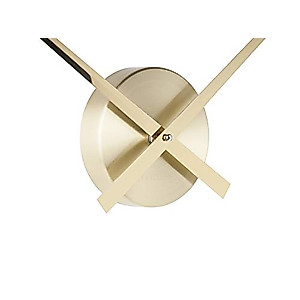 Karlsson Little Big Time Aluminum Wall Clock, Mini, Gold