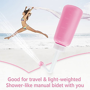 Peri Bottle for Postpartum Care,12 OZ Perineal Bottle Postpartum Essentials Upside Down Peri Bottle for Perineal Recovery and Cleansing After Birth