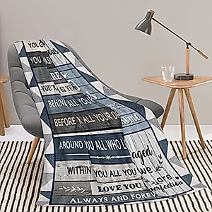 80th Birthday Gifts for Women Men, 80th Birthday Thrown Blanket 50" x 60", 80 Years Old Gifts Ideal for Him Her, 1943 Blanket Gift for Parents Husband Friends Bestie 80th Birthday Blanket Decorations