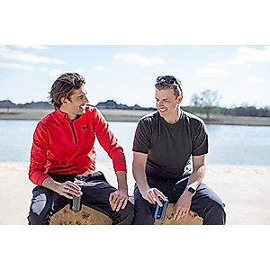 Simple Modern Officially Licensed NBA Laser Engraved Insulated Stainless Steel Can Coolers Holder for Soda | NBA Gifts for Men, Women, and Father's Day | Milwaukee Bucks