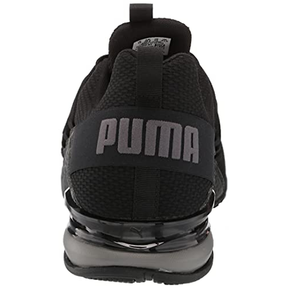 PUMA Men's Axelion Running Shoe, Multi Black-Castlerock, 12