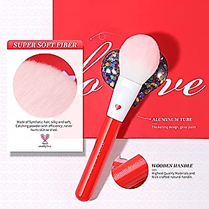 Docolor Professional Makeup Brushes Set 32Pcs Make up Brushes Premium Kabuki Foundation Blending Face Powder Blush Contour Eye Shadows Eyebrow Eyeliner Make Up Brush Gift Kit