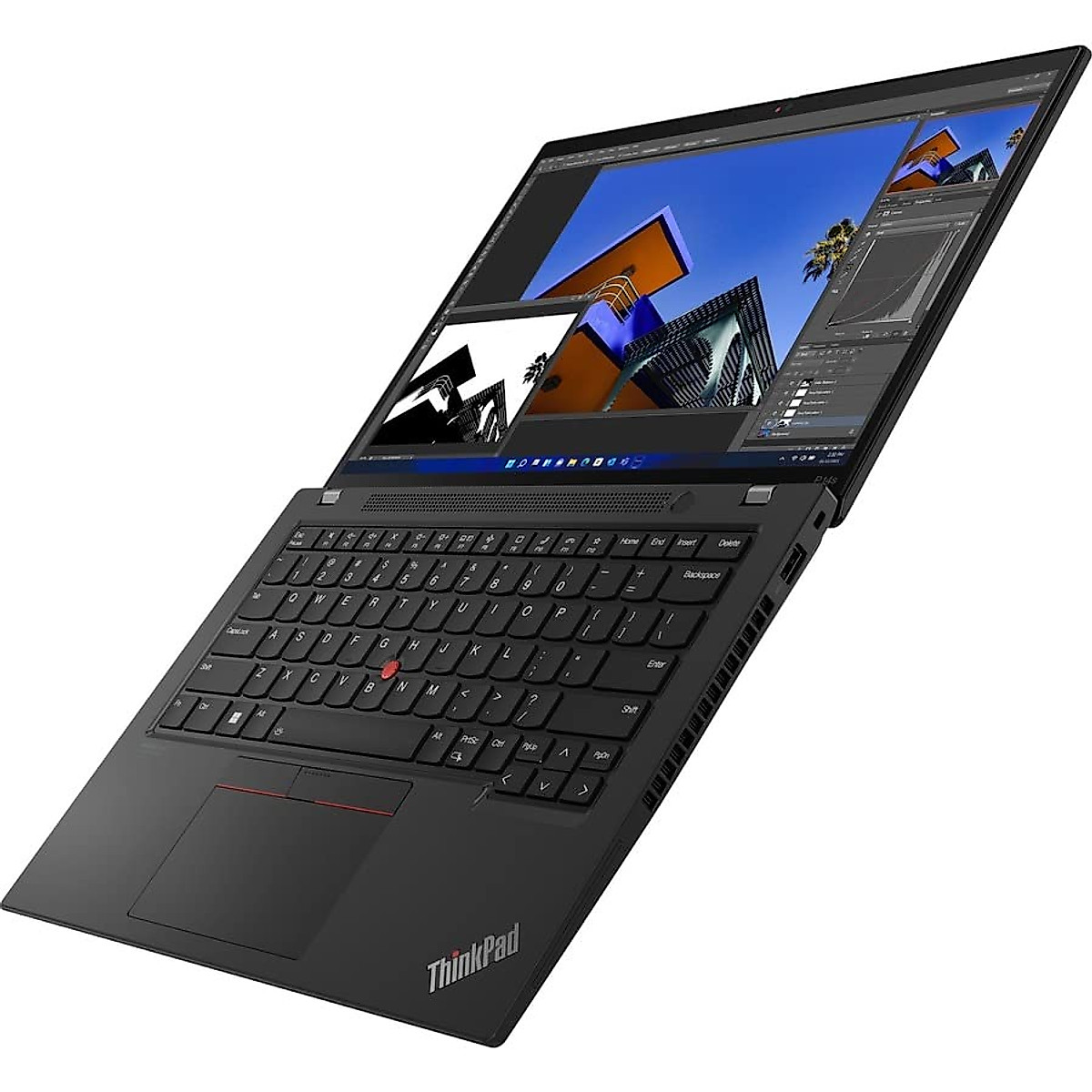 Lenovo ThinkPad P14s Gen 3 21AK0029US 14" Touchscreen Mobile Workstation - 3840 x 2400 - Intel Core i7 12th Gen i7-1280P 1.80 GHz - 32 GB Total RAM - 1 TB SSD - Black