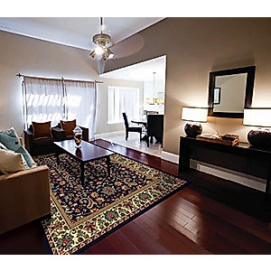 Persian Black Living Room Rugs 5x7 Clearance Under 50