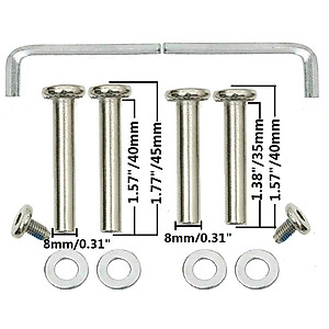 ORO 1 Pair Luggage Wheels Replacement 70mm Case Wheels with 8mm(0.31") Bearings Wheels for Suitcase and Inline Outdoor Skate and Caster Board (70 * 19mm)