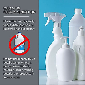 MAYFAIR 34ECA 000 Sculptured Ivy Toilet Seat will Never Loosen and Easily Remove, ROUND, Durable Enameled Wood, White