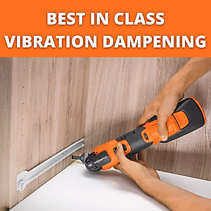 Fein Cordless MultiMaster AMM 500 Plus Top 4 Ah AS for Interior Construction and Renovation - Starlock Plus Mount, QuickIn System, Constant Speed, Metal Drive Head - 71293861090