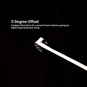 Capri Tools 1/2 x 9/16 in. 0 Degree Offset Extra Long Box End Wrench (CP11800-12916)