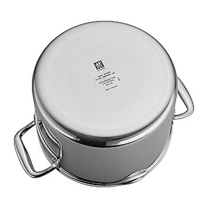 ZWILLING Clad CFX 8-qt Stainless Steel Ceramic Nonstick Stock Pot