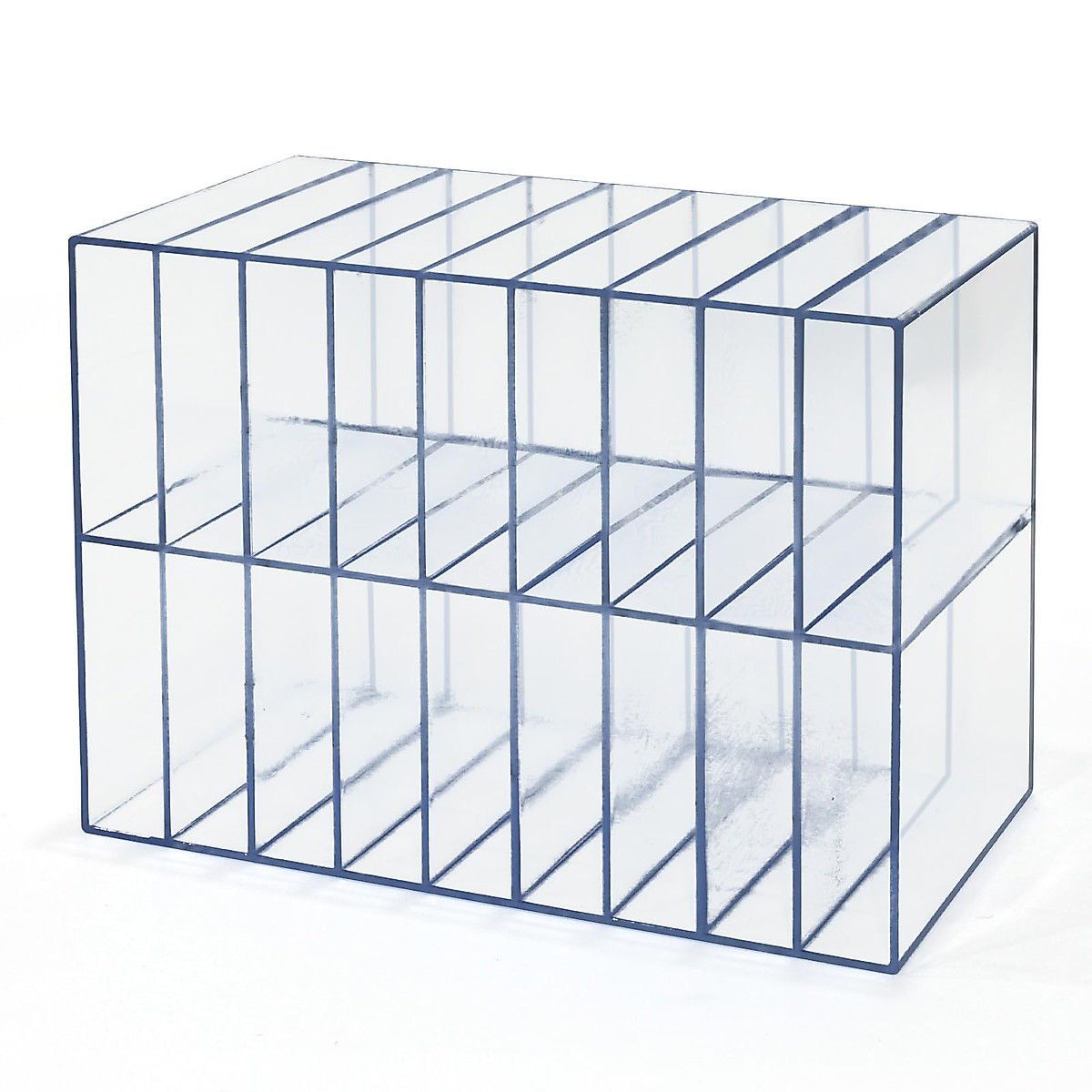 Vowcarol Clear Acrylic Marker Organizer, Marker Holder 18 Slot for 72 Markers- 1 Pack