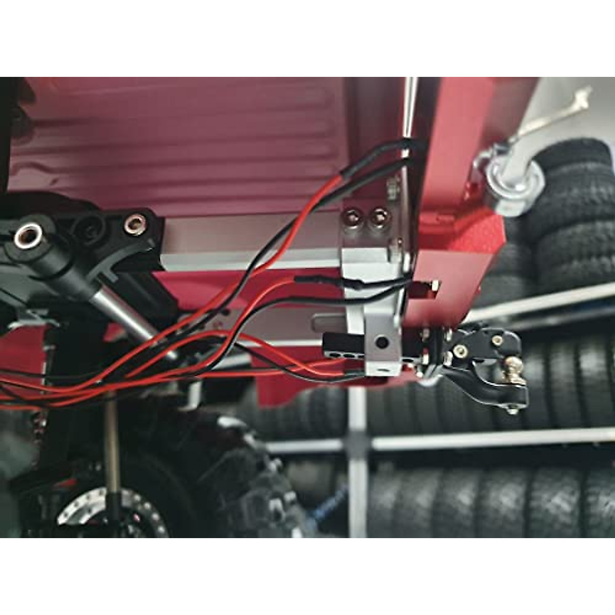 H-TECH RC CEN Racing Ford F450 SD 1/10 RTR Custom Dually Truck Tow Hitch Muont