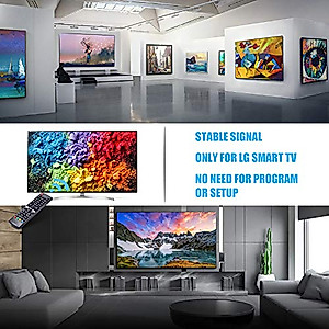 Universal Remote Control Replacement for LG Smart TV