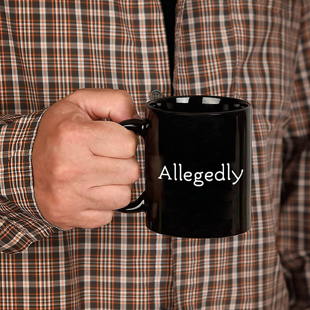 Allegedly Mug, Lawyer Gifts Appreciation Funny Mug, Allegedly Unique Gift for Men Women, Lawyer, Future Lawyer, Law Student Graduation, Attorney, Birthday, Christmas, Black Coffee Mug 11Oz