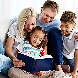 QQQ Bookmarks for Kids 3D Non-Slip Cool Cute Clip Bookmark and Page Holder Unique Gift Idea Anime PVC Book Marker Reading Accessory Lovers,Students,Women Men