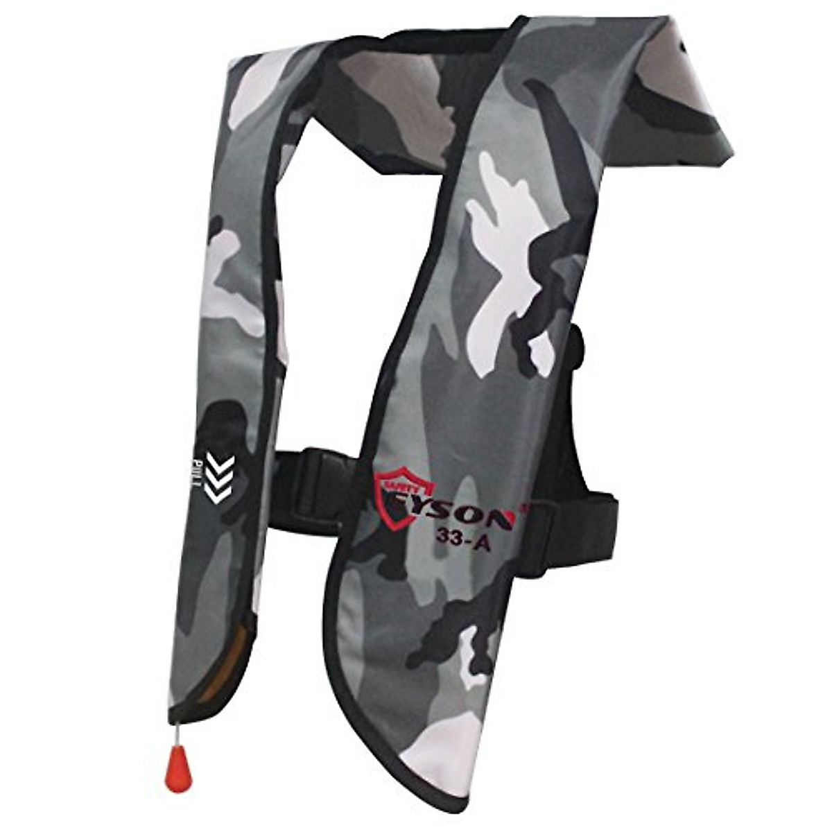 Eyson Inflatable Life Jacket Life Vest Basic Automatic/Manual (639 White Camouflage Auto)