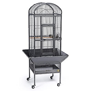 Prevue Pet Products 34511 Dometop Bird Cage, Small, Black Hammertone