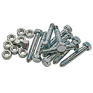 Stens New Shear Pin Shop Pack 780-011 Compatible with/Replacement for John Deere 828D, 924DE, 1032D, 1128DDE, 1128DE and 1332DDE, Ariens ST420-ST924 AM122156, AM136890, 510015, 51001500