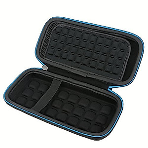 Baval Hard Carrying Case Replacement for Western Digital Seagate Expansion Toshiba Canvio My Passport Elements Portable Hard Drive Game Drive 1TB 2TB 3TB 4TB 5TB,Black