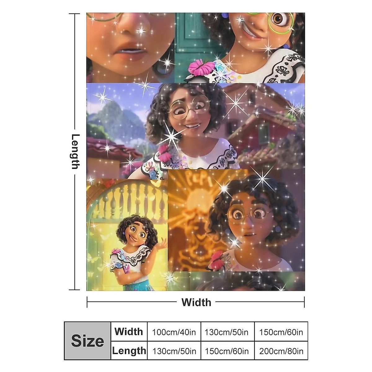 Blanket Lightweight Throw Blankets for Couch Sofa Trave Camping Soft Warm Flannel Cozy Fleece Throw Blanket for Carnival Easter Christmas Birthday 40"x50"