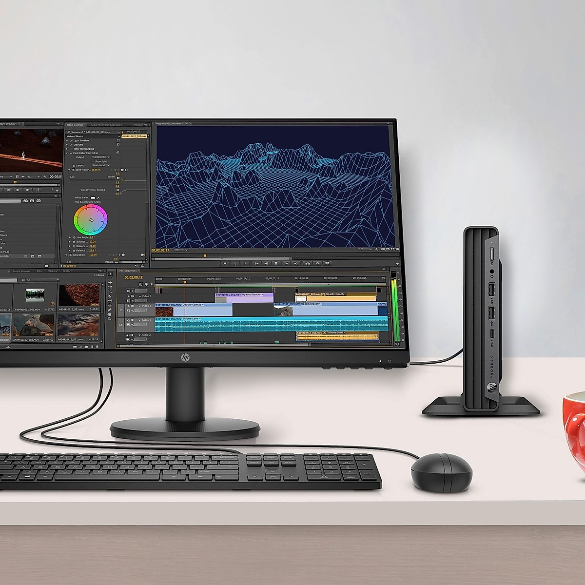 HP Business Desktop ProDesk 600 G6 Desktop Computer - Intel Core i5 10th Gen i5-10500T Quad-core (4 Core) 2.30 GHz - 16 GB RAM DDR4 SDRAM - 512 GB M.2 PCI Express NVMe SSD - Desktop Mini