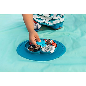 BapronBaby Sea Life Foodie Picks (2 Pack - Crab & Octopus) - Toddlers + Preschoolers Utensils - BPA Free - Dishwasher Safe - Self Feeding - 18 Months+