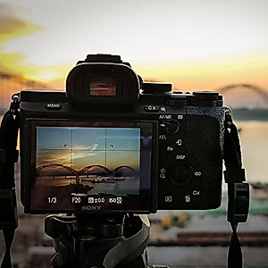 Sony Alpha a7II Mirrorless Digital Camera with 28-70mm OSS Lens Bundle with 60-Inch Tripod, Camera Bag, 64GB SD Card, Card Case and Reader, Battery and Dual Charger, and Lens Cap Keeper (8 Items)