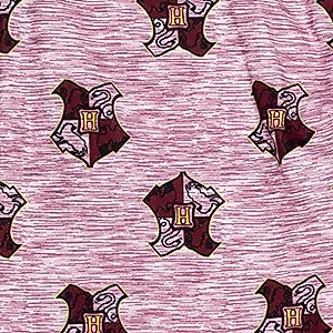 Harry Potter Hogwarts Big Girls Ruffle T-Shirt Legging Set 18-20 Pink/Gray