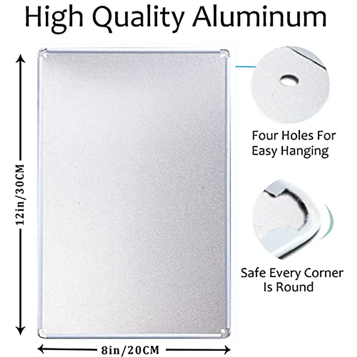 CCPARTON Pool Rules No Running No Diving No Peeing Pool Rules Metal Tin Signs Warning Signs Swimming Pool Sign Aluminum Sign Wall Decor 8x12 Inches Tin Sign for Pool Beach Garden