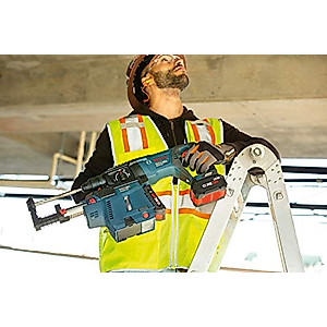 BOSCH GBH18V-26DK26GDE 18V EC Brushless SDS-plus Bulldog 1 In. Rotary Hammer Kit with Mobile Dust Extractor and (2) CORE18V Batteries