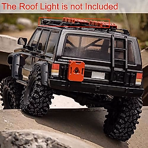 wheelfun CROSSRC 1/8 EMOX2 RC Crawler Off Road Car 4WD Remote Control Off-Road Vehicles Model All Terrain Truck 2Speed Gearbox Motor ESC Servo Remote Control(Meteorite Gray)
