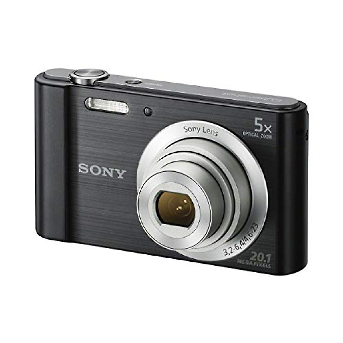Sony DSCW800/B 20.1 MP Digital Camera (Black) (Renewed)