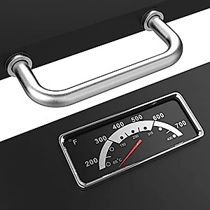 Griddle Lid for Blackstone 36 inch Griddle, Outdoor Hinged Lid Griddle Hard Cover Hood with Handle for 36" Blackstone Flat Top Griddle Station 1554, 1825 Blackstone Griddle Accessories