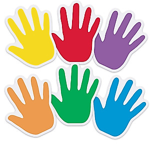 Learning Resources Helping Hands Pocket Chart, 30 Card, Classroom Organization, Teacher Accessories,Teacher Supplies for Classroom,Back to School Supplies