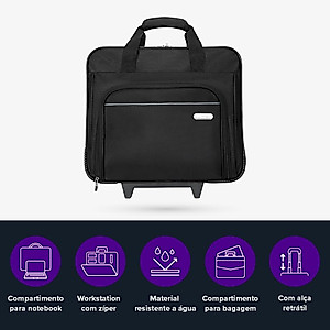 Targus 16 Inch Rolling Laptop Case (Black)