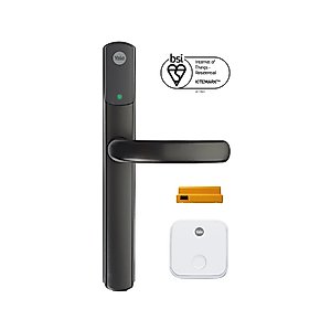 Yale Conexis L2 Smart Door Lock - Black - Remote Access from Anywhere, Anytime, No Key Needed, Compatible with Alexa, Google Assistant and Philips Hue SD-L2000-BL