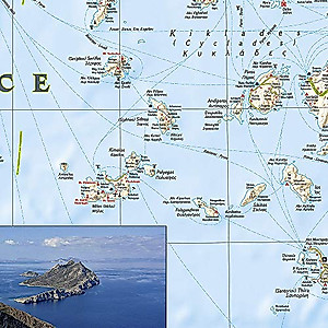 Greece Map (National Geographic Adventure Map, 3316)