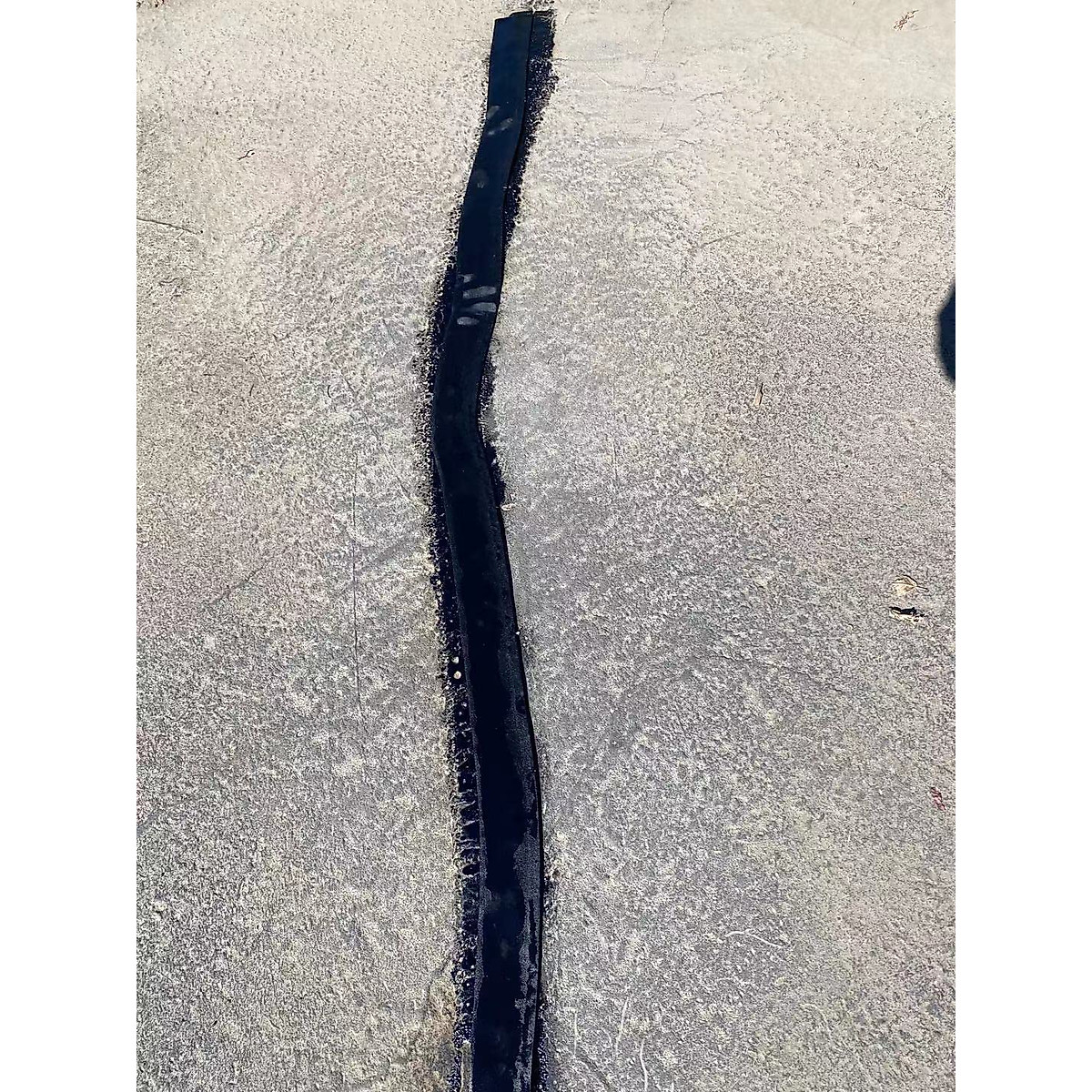 EWT Premium Asphalt Tarmac Parking lot Joint and Crack Sealer Repair Hot-Filler II Tape 2IN x 50 FT Long (3mm Thick)