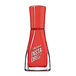 Sally Hansen Insta-Dri Nail Polish Lacquer, Hail Cherry, 0.31 fl oz