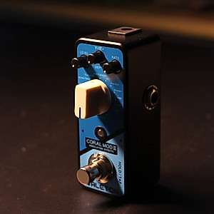 Valeton Coral Mod II Digital Modulation Chorus Flanger Phaser Univibe Tremolo Lofi Multi Effects Guitar Bass Pedal