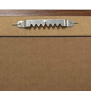 Arno River and Ponte Vecchio by Canaletto with Wood Frame Artwork, 16 by 20-Inch