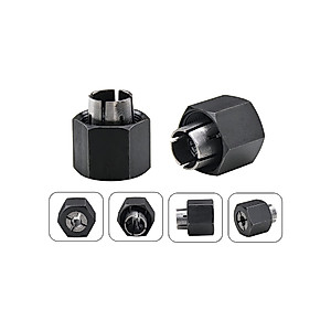 19691 1/4" Router Collet Fits for Bosch 2610906283 Hitachi 323-293 RC025DW 326286-04