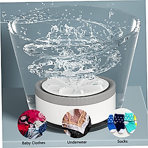 KUYYFDS Portable Washing Machine USB Powered Mini Washer Turbine 3 Modes Travel Personal Washing Machine for Business Trip Home Apartment College Rooms