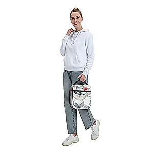 Floral Tree Animal Koala Lunch Bag Tote Bag Lunch Bags For Women/Man'S Lunch Box Insulated Lunch Container