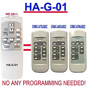 CHOUBENBEN Replacement GE Air Conditioner Remote Control AJCQ10ACC AJCQ10ACCM1 AJCQ10ACCM2 AJCQ10DCB AJCQ10DCBM1 AJCQ10DCC AJCQ10DCCM1 AJCQ10DCCM2 AJCQ12ACC AJCQ12ACCM1 AJCQ12DCB AJCQ12DCBM1