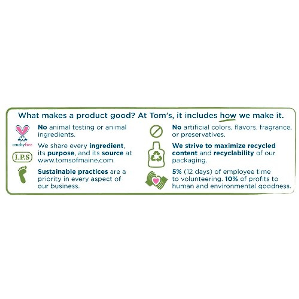 Tom's of Maine Natural Anticavity Fluoride Children's Toothpaste, Silly Strawberry, 4.2 Ounce, 2 Count